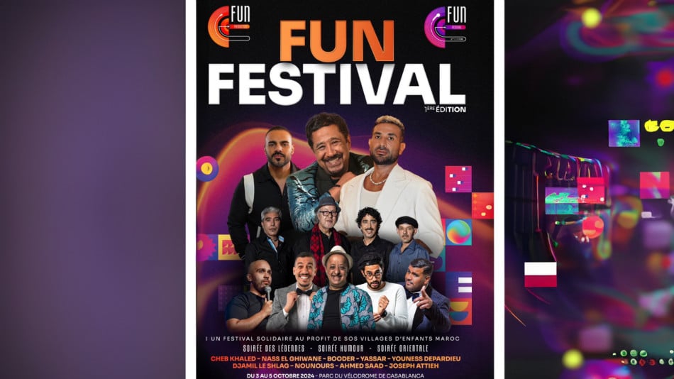 Voici le menu de la 1ère édition du Fun Festival | SNRT News